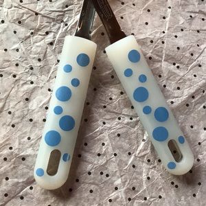 Temp-Tations | Kitchen | Nwot Temptations Large Serving Spoons Blue ...